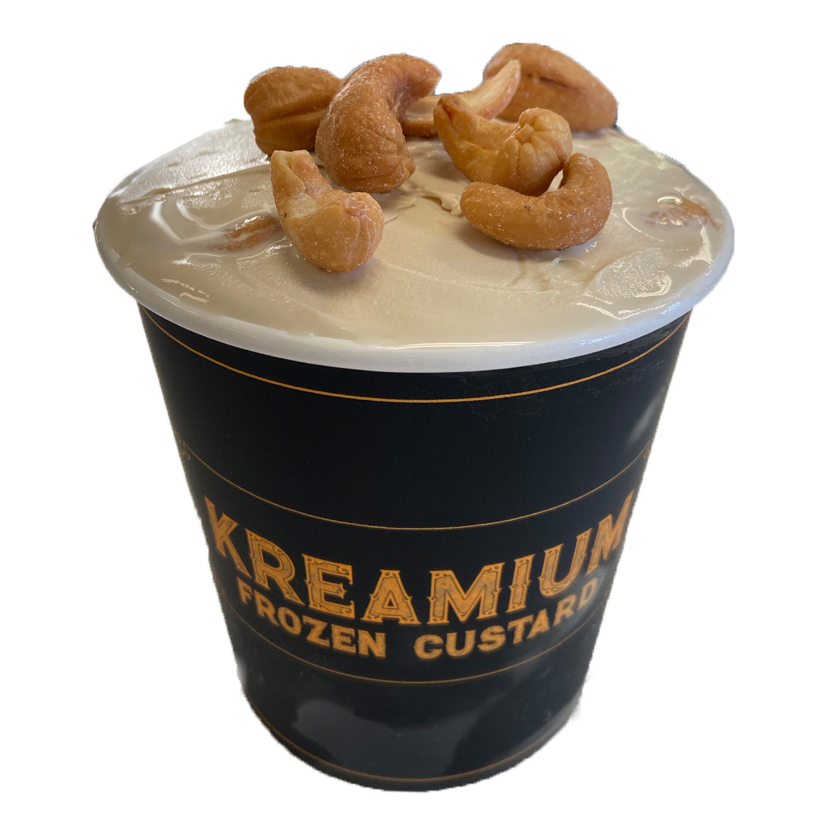 Salted Caramel Cashew – Kreamium Frozen Custard